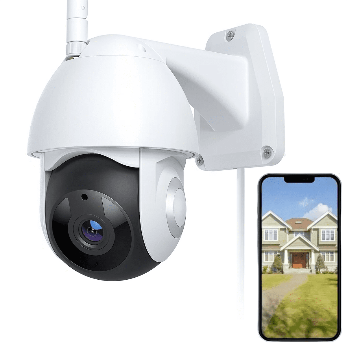 Voger Security Camera - 2500 Lumens, IP65 Waterproof, 1080p, Night ... Voger Security Camera - 2500 Lumens, IP65 Waterproof, 1080p, Night ...