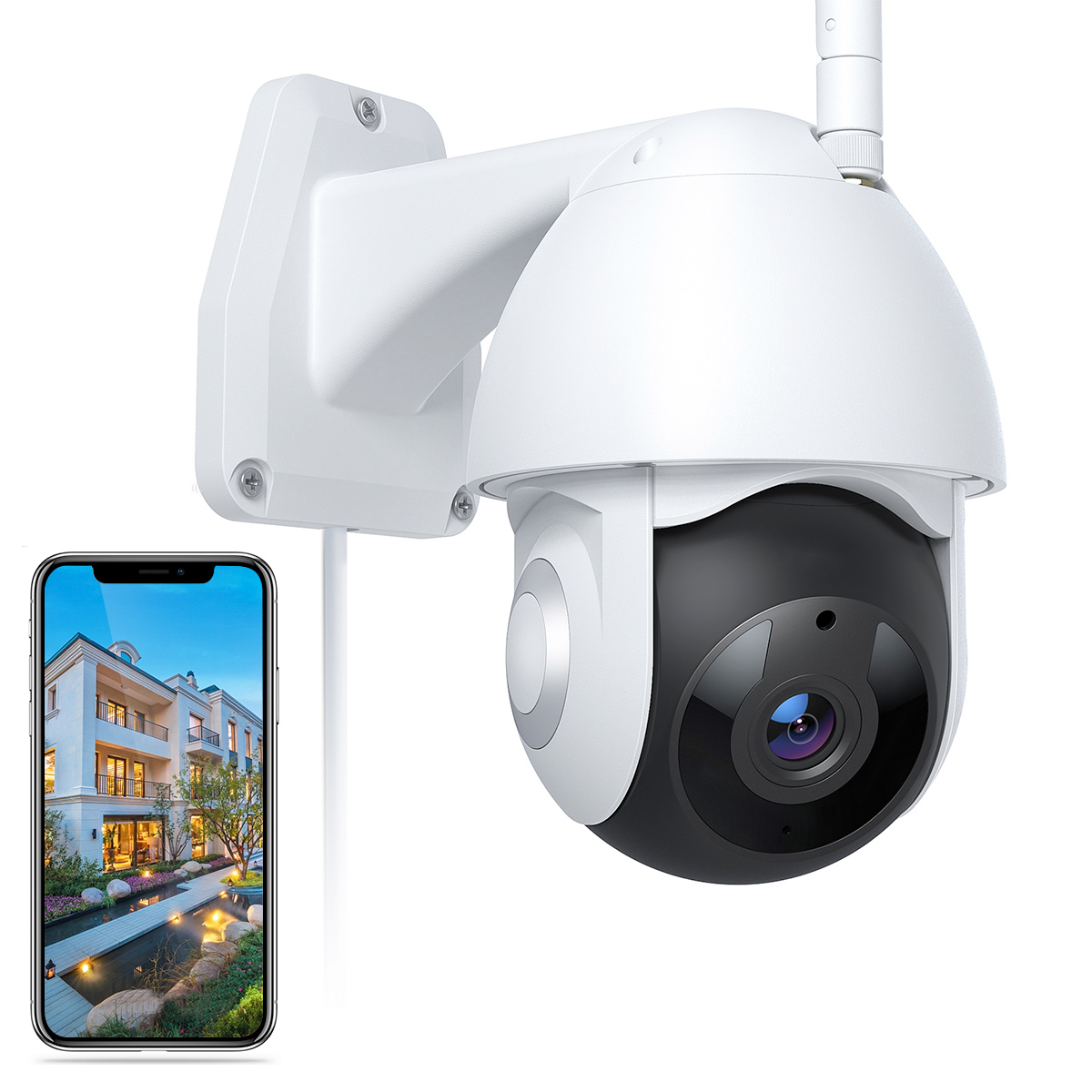 Energizer Connect Smart Outdoor WIFI Camera IOS & Android App Included ...