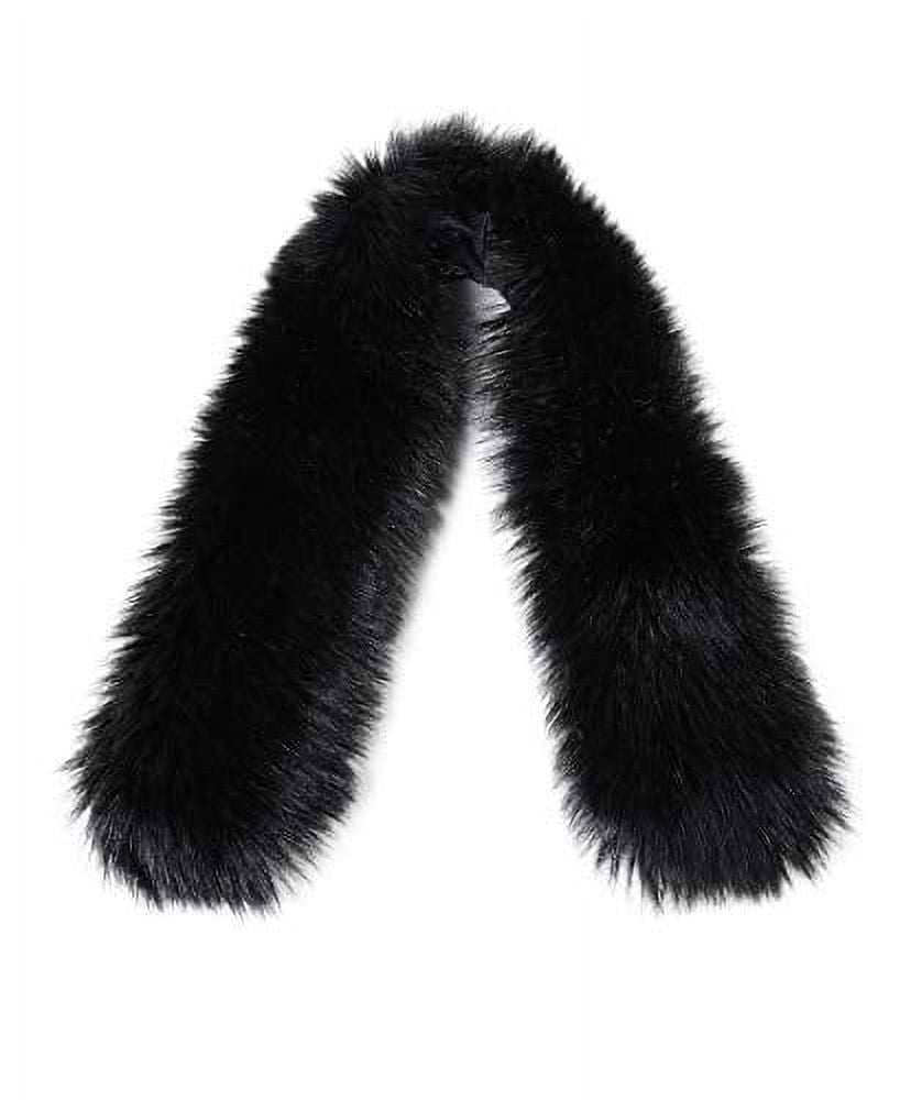 Vogue Cloud Faux Fur Trim for Hood Detachable Faux Fur Hood Trim of ...