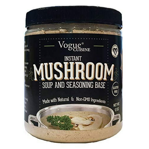 Vogue Cuisine Mushroom Soup & Seasoning Base - Low Sodium & Gluten Free ...