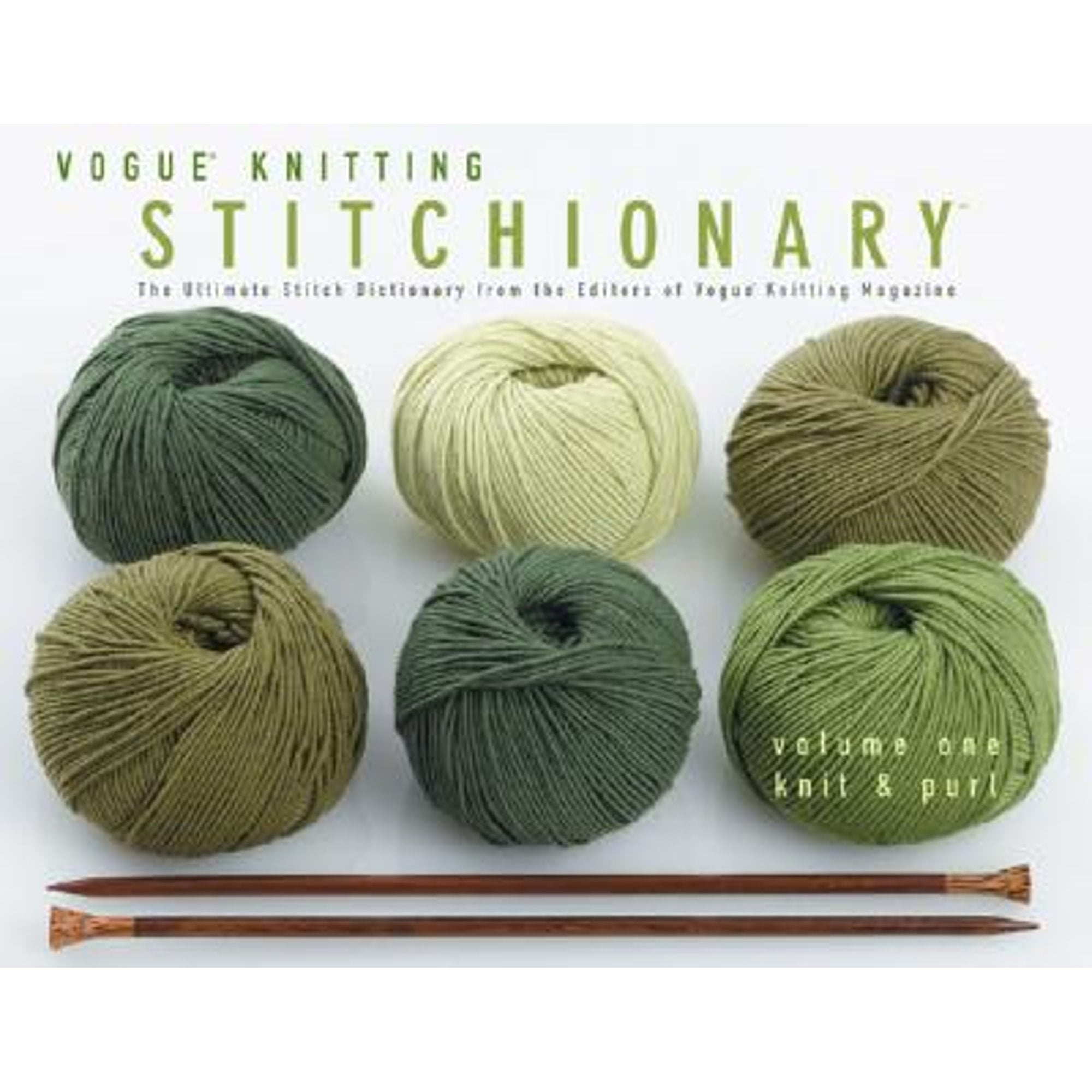 Pre-Owned Vogue Knitting Stitchionary - Knit and Purl Vol. 1 : The Ultimate Stitch Dictionary ...