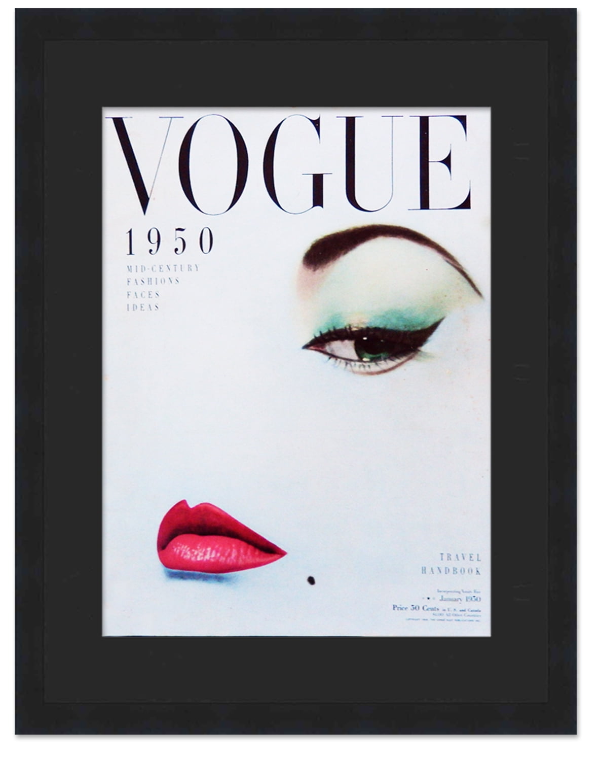 Vogue Magazine Display Frame - Complete with Acrylic, Backing, and ...