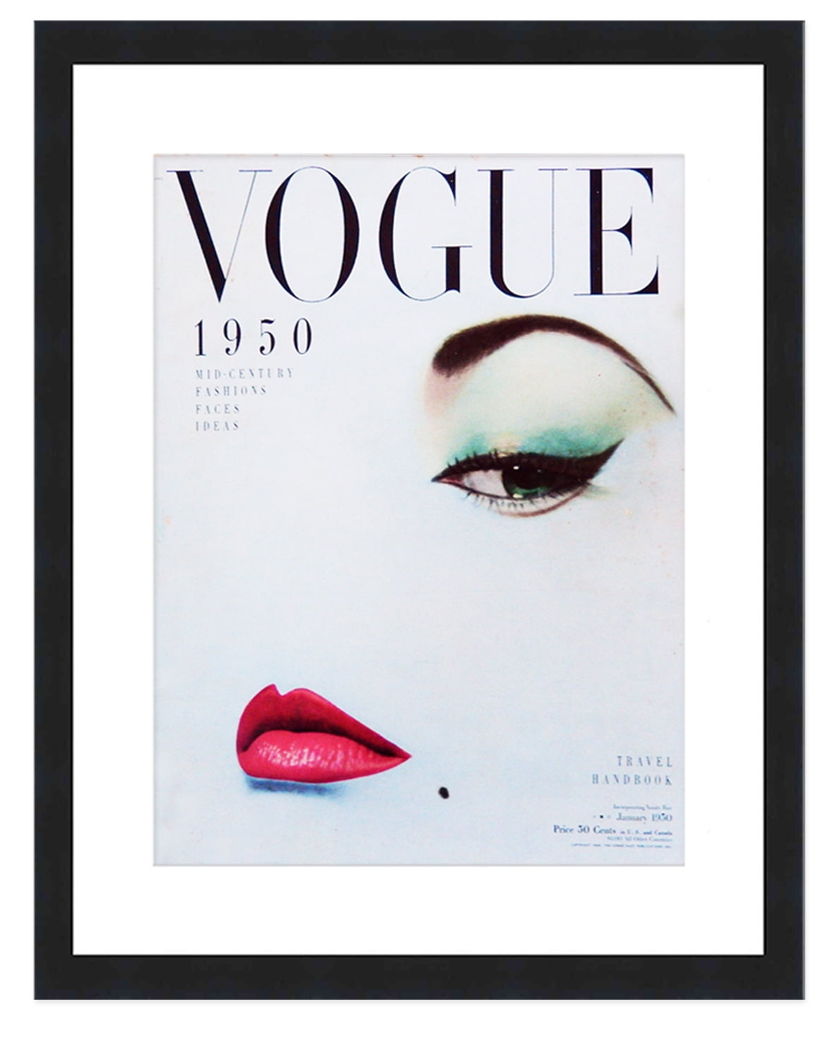 Vogue Magazine Display Frame - Complete with Acrylic, Backing, and ...