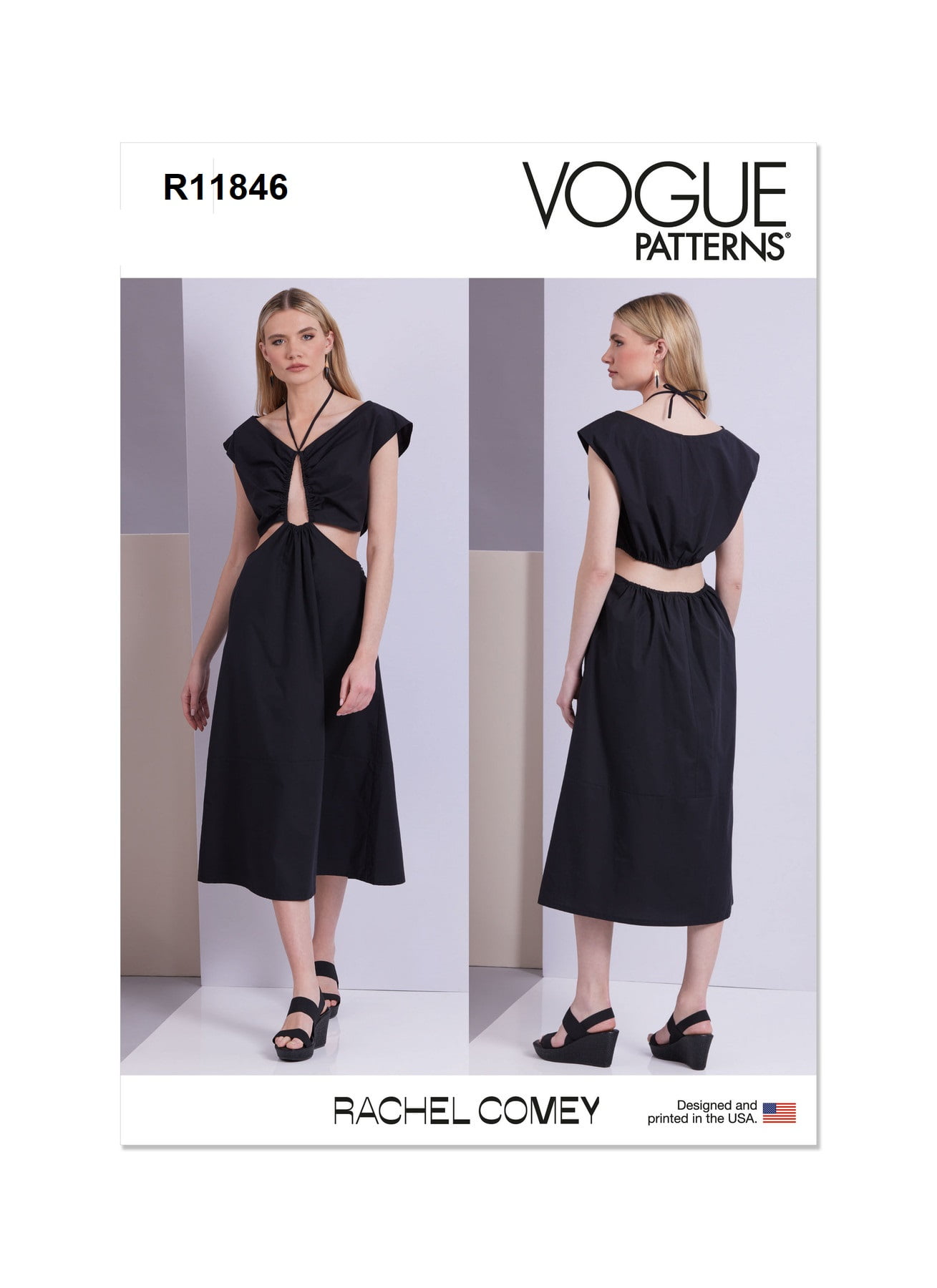 Vogue Sewing Pattern R11846 (1951) - Misses' Dress by Rachel Comey ...