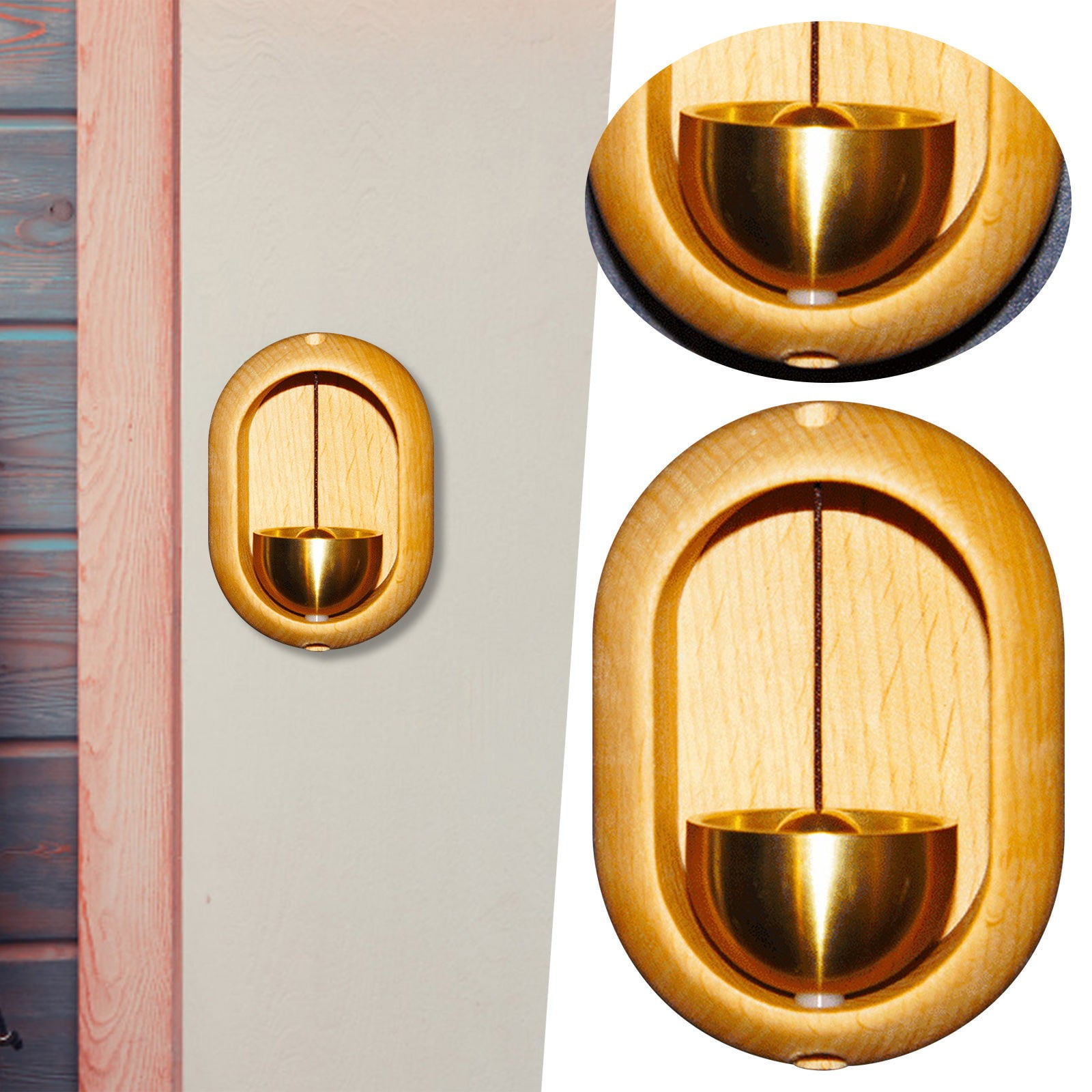 VogueV Business Door Bell, Entry Alert Chime, Hanging Magnetic Bell ...