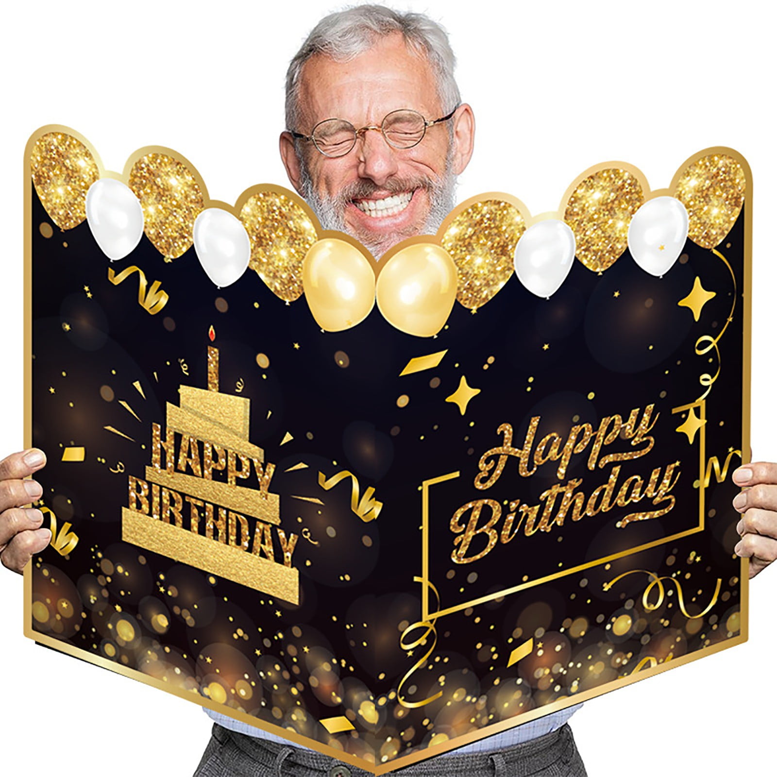 VogueV Large Greeting Card, 15.75 x11.81 inch Giant Guest Book Jumbo ...