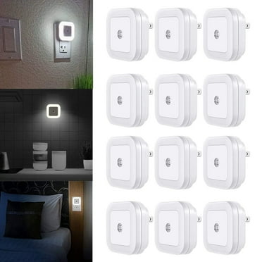 8-Pack LED Night Light Bulbs with Auto Dusk to Dawn Sensor for Home ...