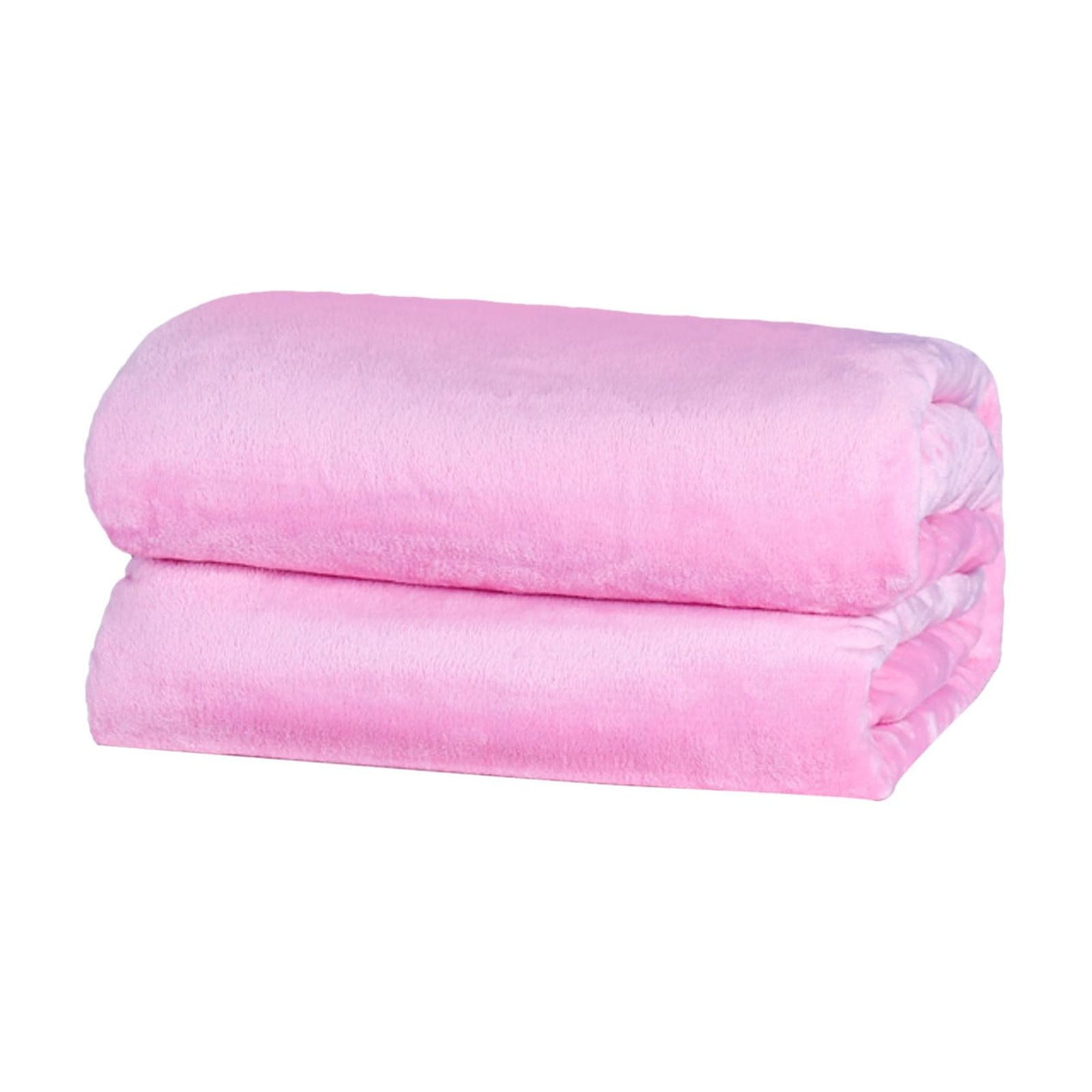 VogueV Soft Solid Color Polyester Blanket 79"X91", Oversized All-Season ...