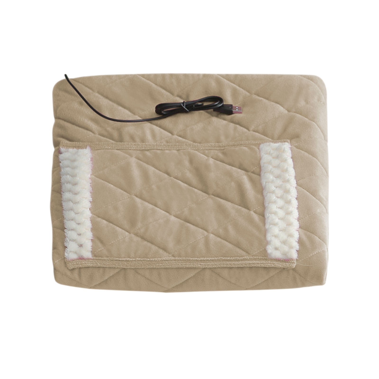 VogueV USB Heated Throw Blanket 5V Low-Voltage, Dual-Use Lap Warmer ...