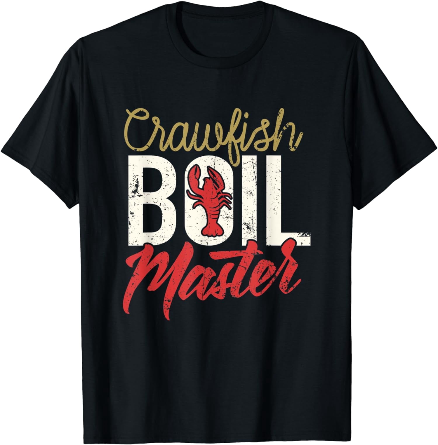 VogueVale Crawfish Boil Master Funny Cajun Crayfish Festival Men T ...