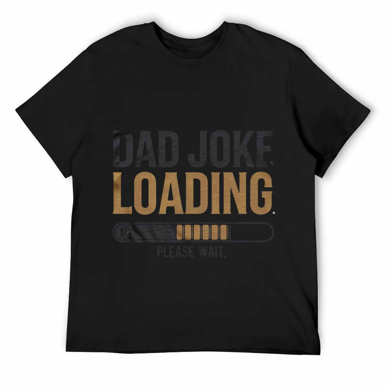 VogueVale Dad Joke Loading Please Wait.tshirt design dog Camping Funny ...