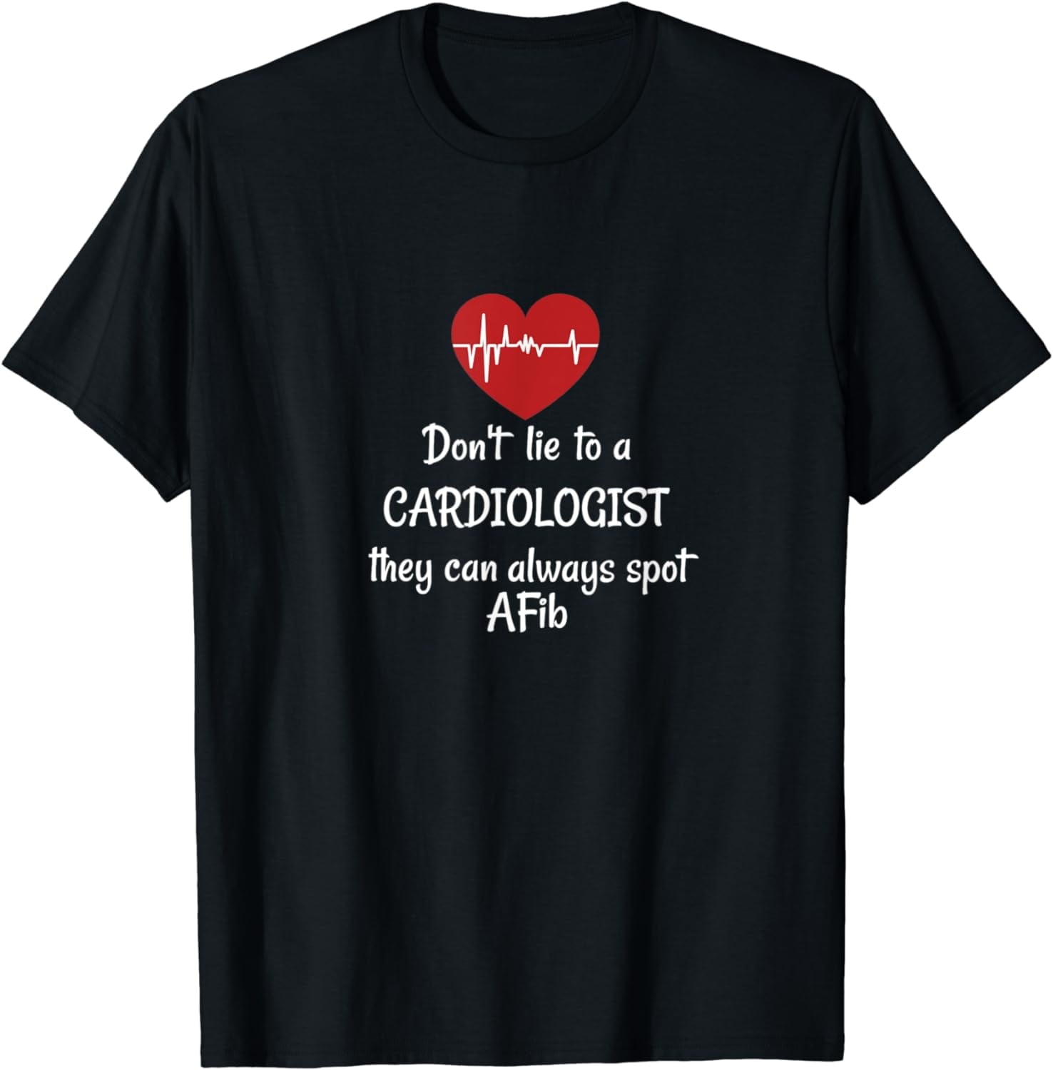 VogueVale Dont lie to cardiologist they can spot AFib funny cardiology ...
