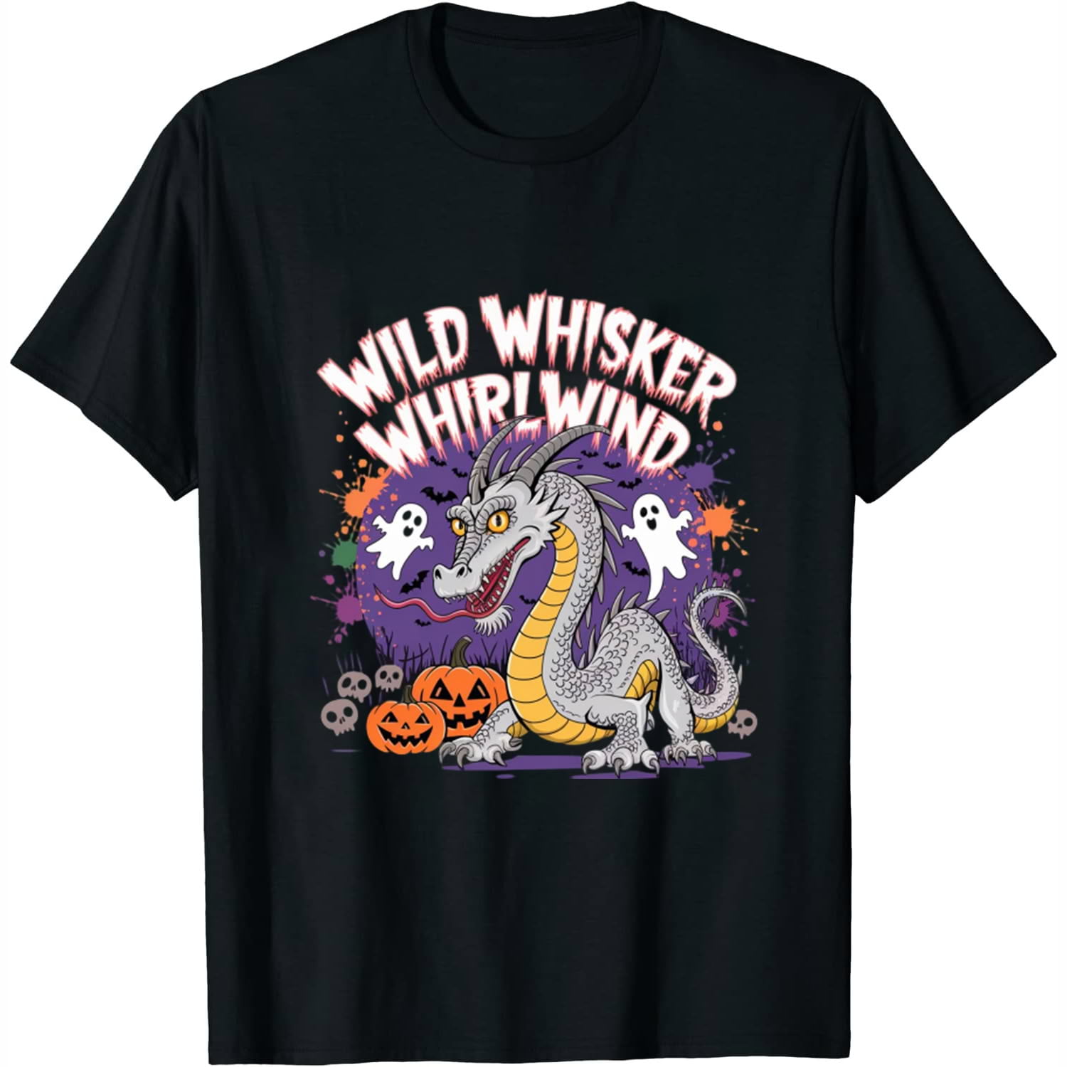 VogueVale Halloween Skeleton Scary Animal Lover Gifts Wild Whisker ...