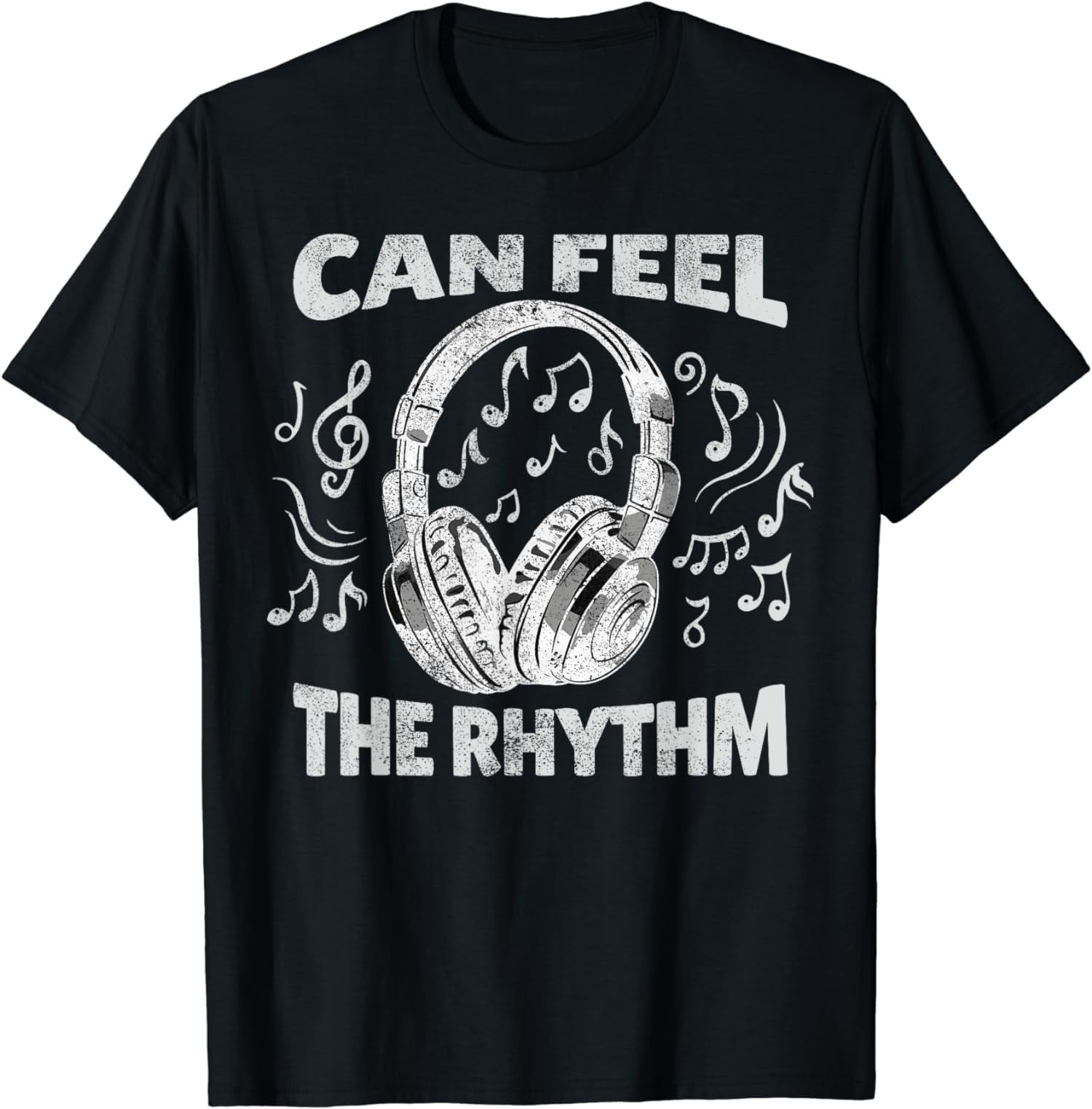 VogueVale Headphone music. Can feel the rhythm. T-Shirt-M - Walmart.com