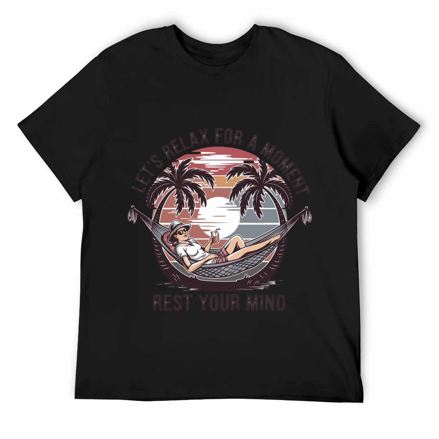 VogueVale Let's relax for a moment, rest your mindt shirt design ...