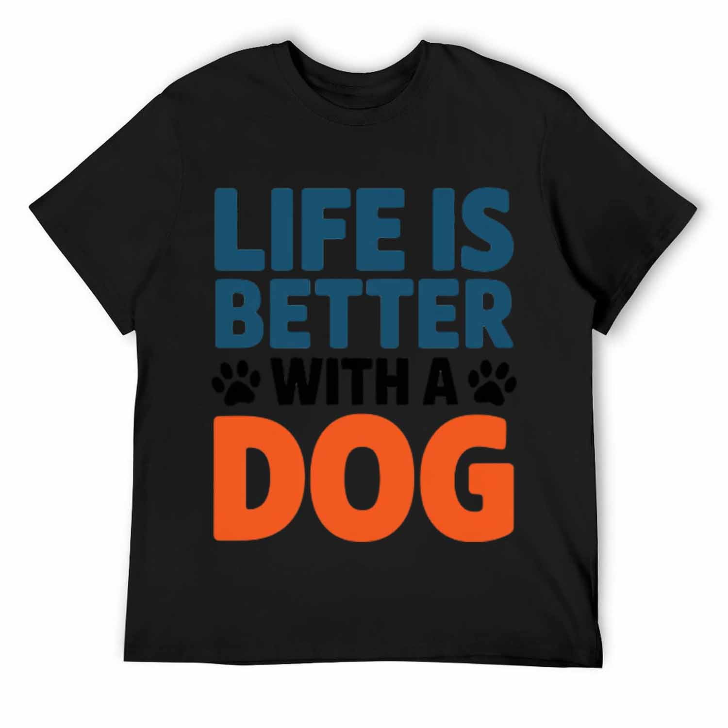 VogueVale Life is better with a dogt shirt design chicken American ...