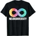 VogueVale Neurodiversity Neurodivergent Rainbow Infinity ADHD ASD T ...