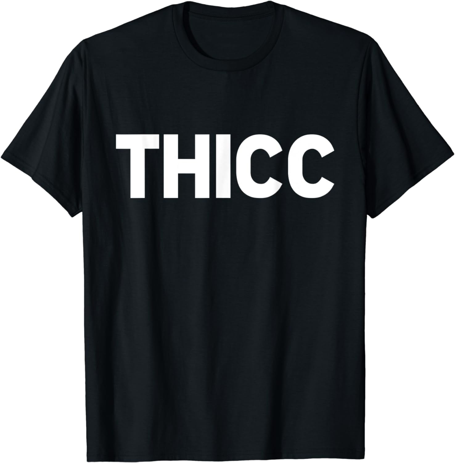 VogueVale THICC - A Funny Dank Meme T Shirt T-Shirt-M - Walmart.com