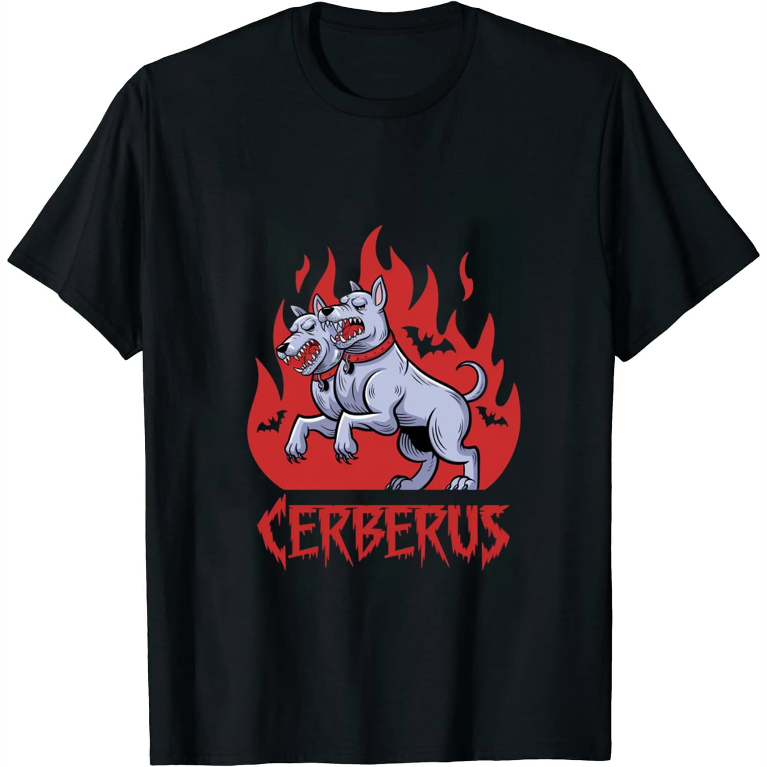 VogueVale Wolf Enthusiast Gifts CERBERUS Halloween Costume Reading ...