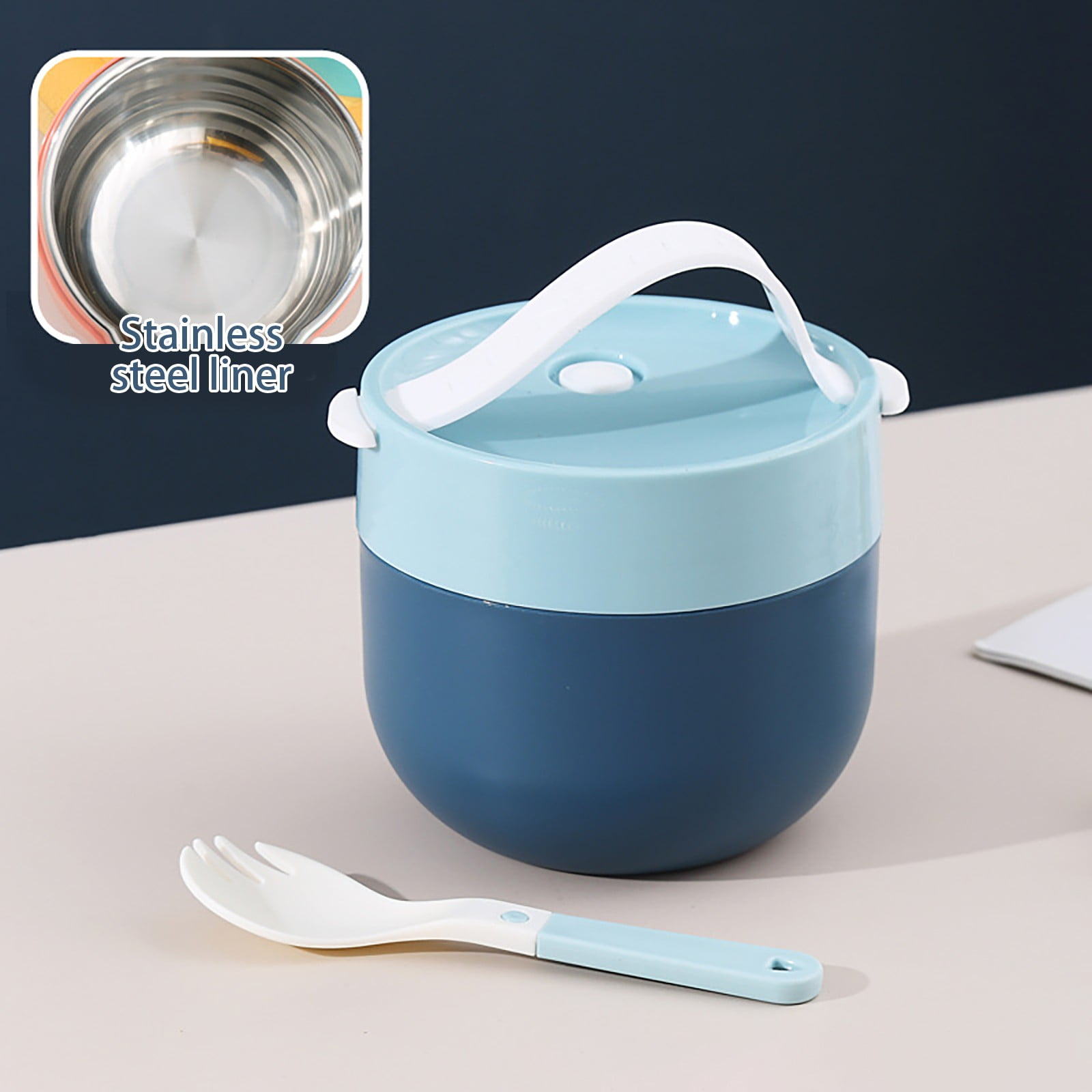 Voguev Food Storage Containers , Sealable Leakproof Soup Cup With Lid ...