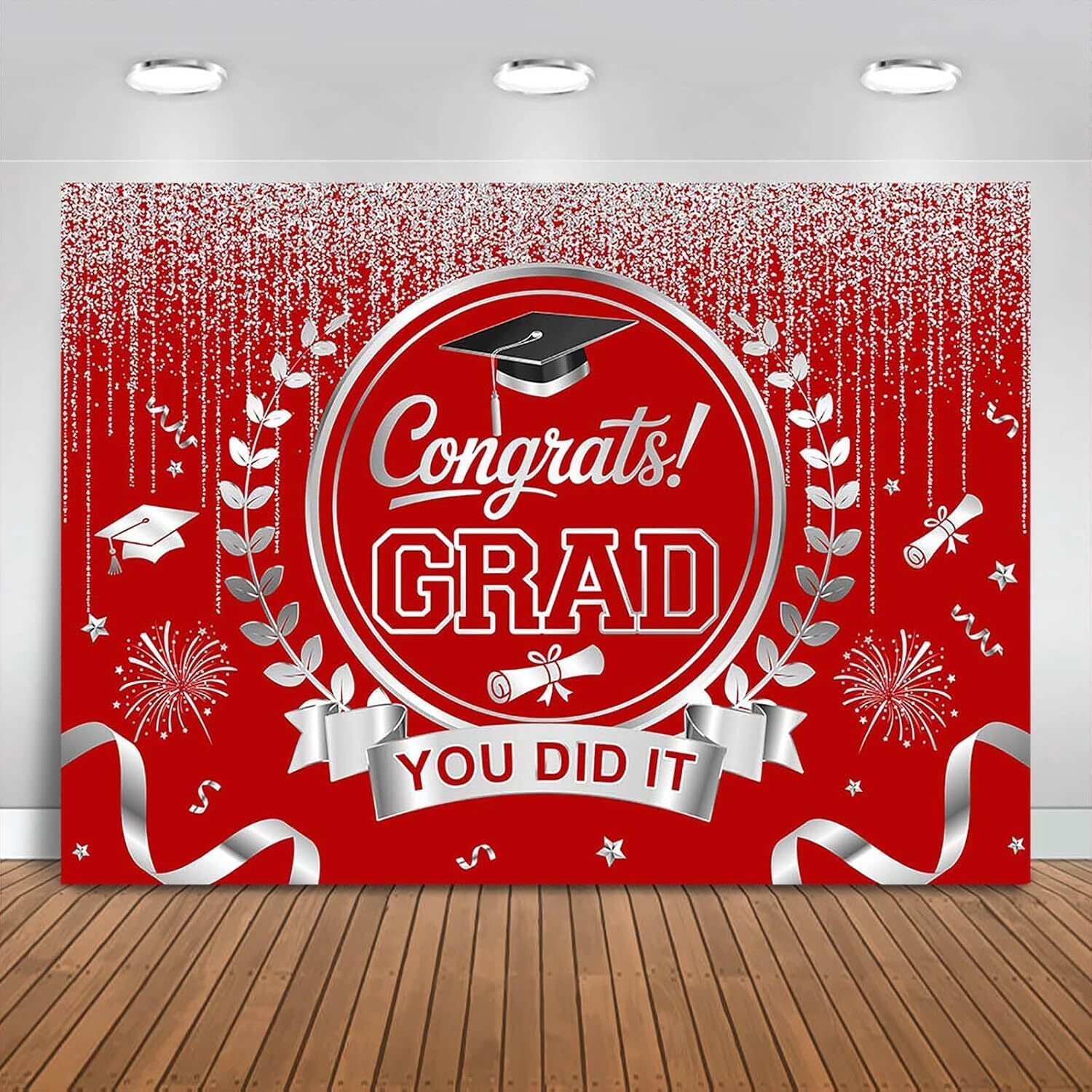 Voguly Class of 2026 Graduation Backdrop 7x5 ft, Congrats Grad You Did ...