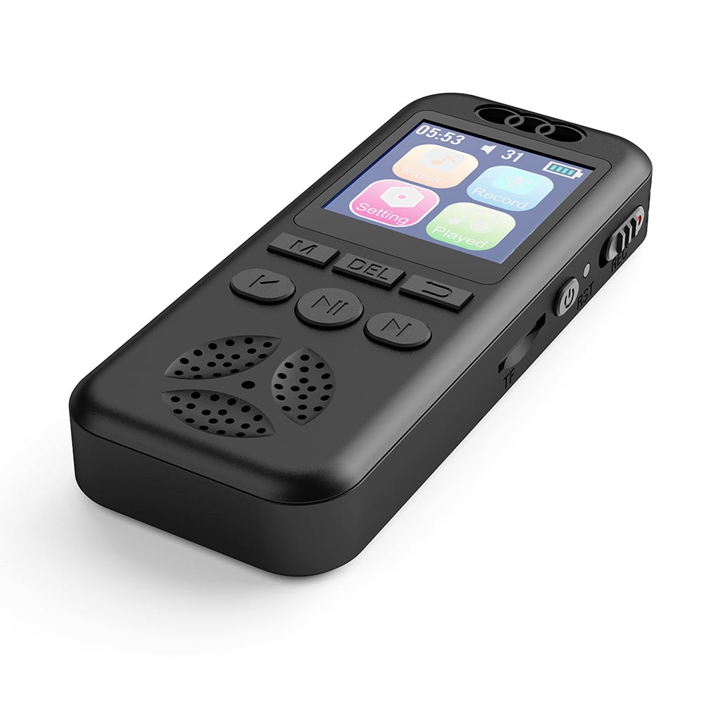 Voice 64GB Digital Voice Recorder Voice Activated Audio Recording Noise ...