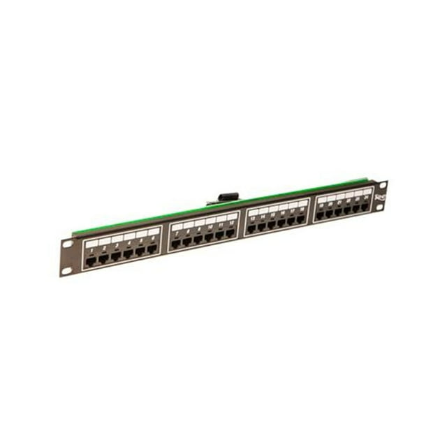 Voice 8P2C Telco Patch Panel with 24 Ports, Rear Male Telco/Amphenol ...