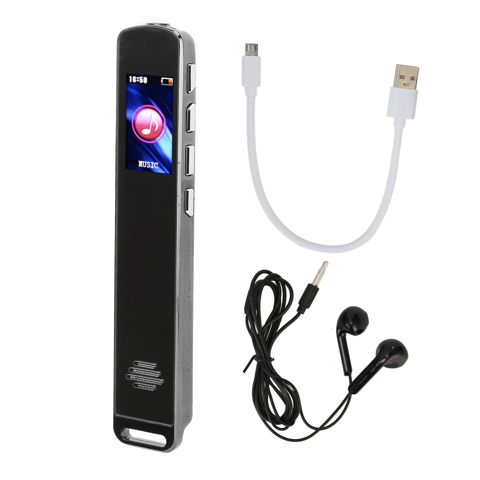 Voice Activated Recorder Intelligent HD Noise Reduction Voice To Text ...