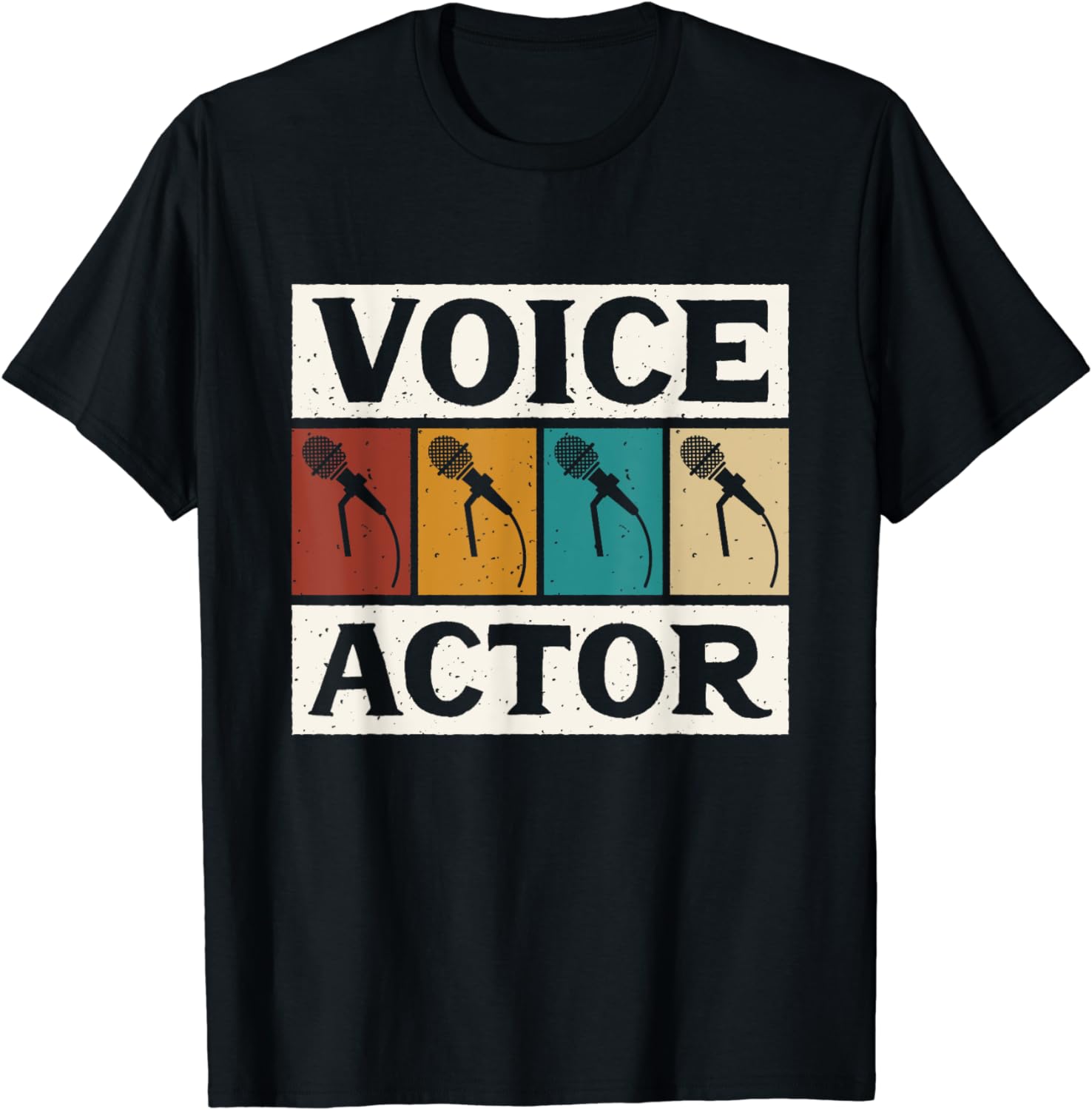 Voice Actor, Voice Over Artist and Actress T-Shirt - Walmart.com