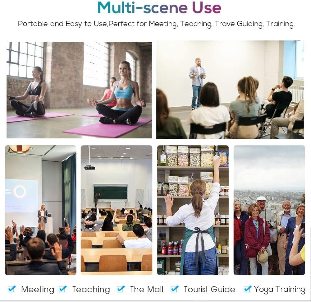 Voice Amplifier, Original Wireless Voice Amplifiers 10W Rechargeable ...