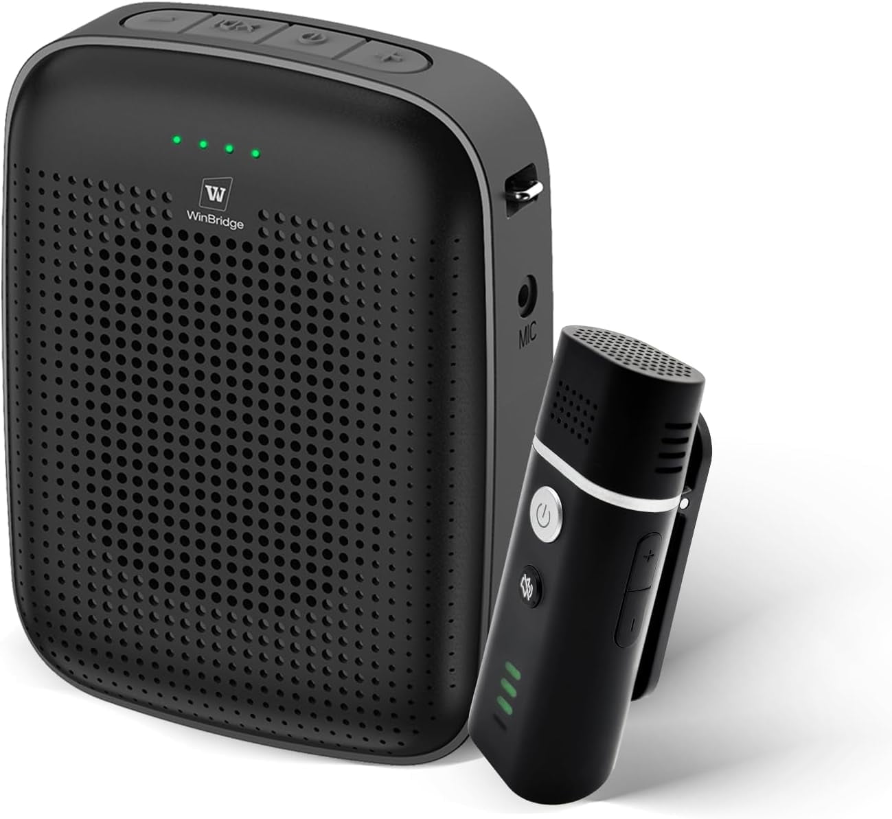 Voice Amplifier with Wireless Lapel Microphone - Personal Megaphone for ...