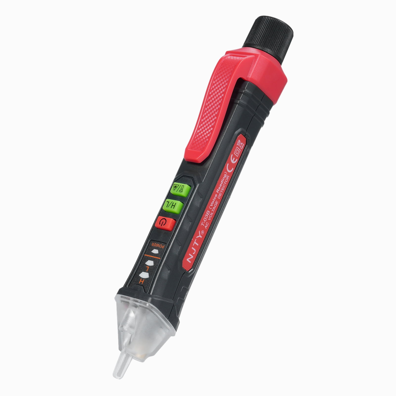 Voice Broadcast Voltage Tester Non Contact Voltage Tester 12V-1000V/48V ...