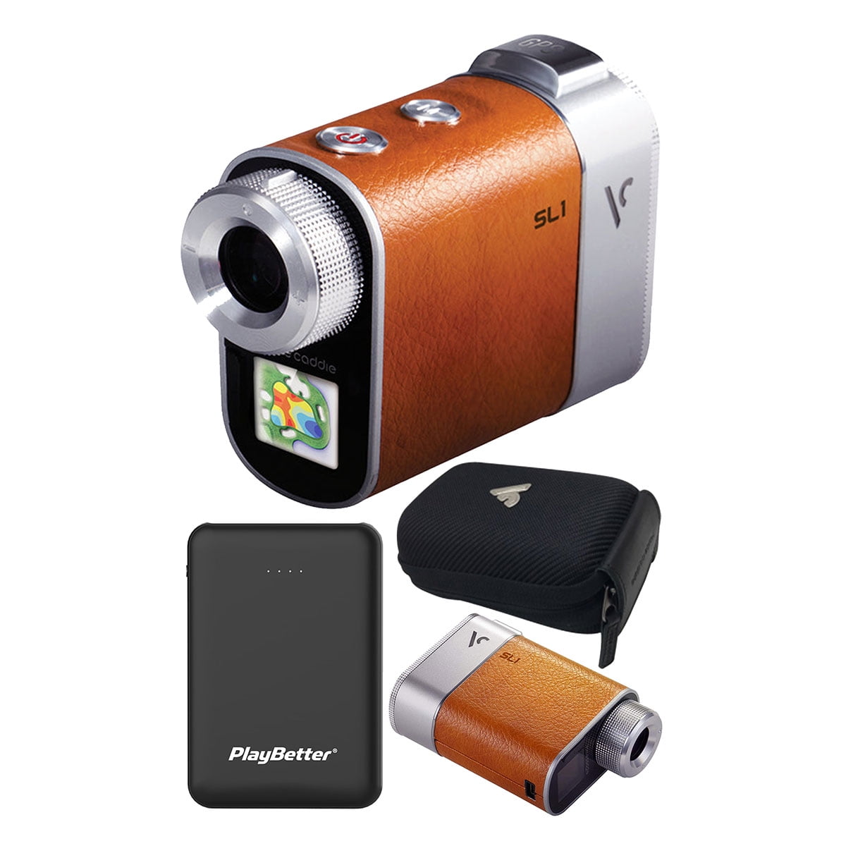 Voice Caddie SL1 Active Hybrid Golf Laser Rangefinder Bundle - Premium ...