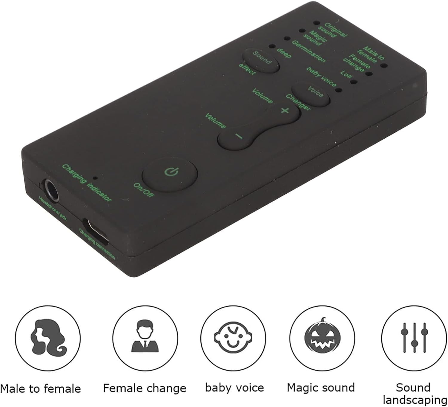 Voice Changer Device for PS4 Xbox Console PC Phone Tablet 7 Sound ...