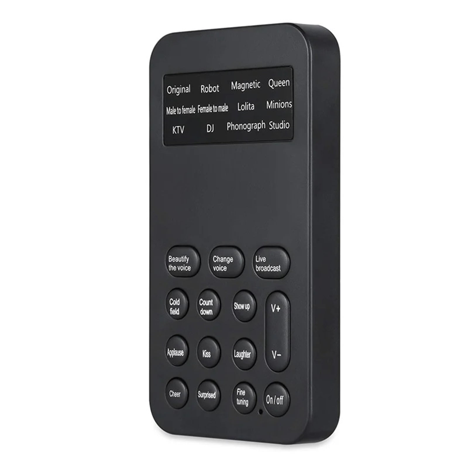 Voice Changer Handheld Microphone Voice Changer with Sound ...