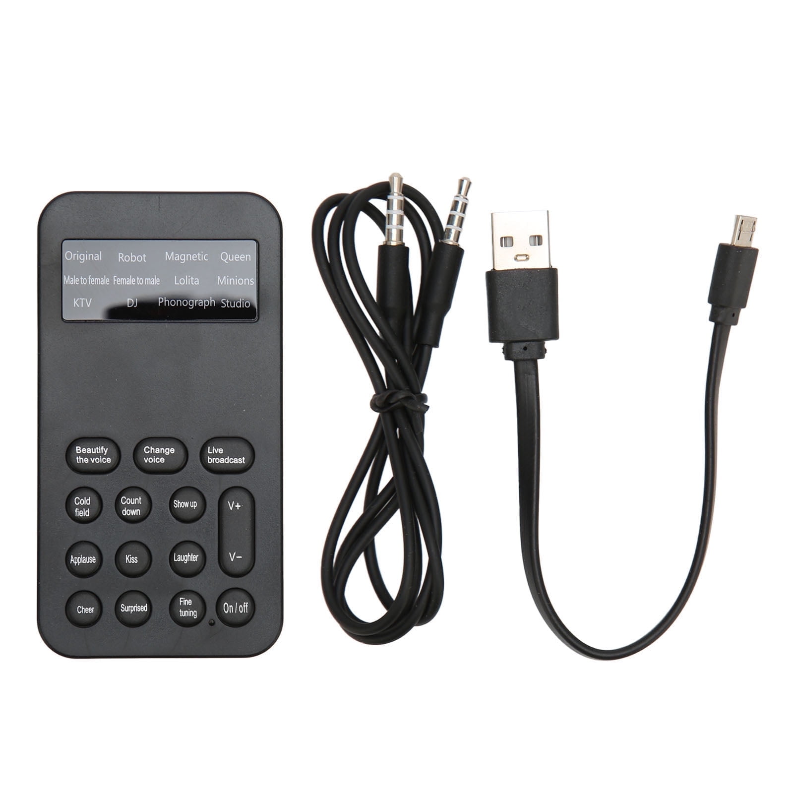 Voice Changer, Portable Multi-Function Voice Changer Handheld Mini ...