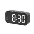 Voice Control Digital Alarm Clock Temperature Dual Alarms Snooze Table ...