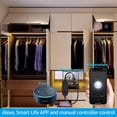 Voice Control Smart LED Safe Lighting Kit, (6) 12 Inch Dimmable ...