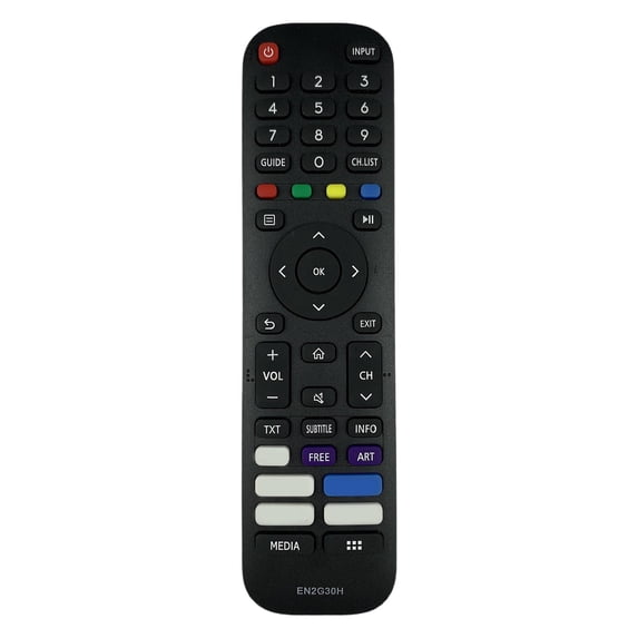 Voice Control TVs Remote Control Plastic Texture User Friendly Layout ...