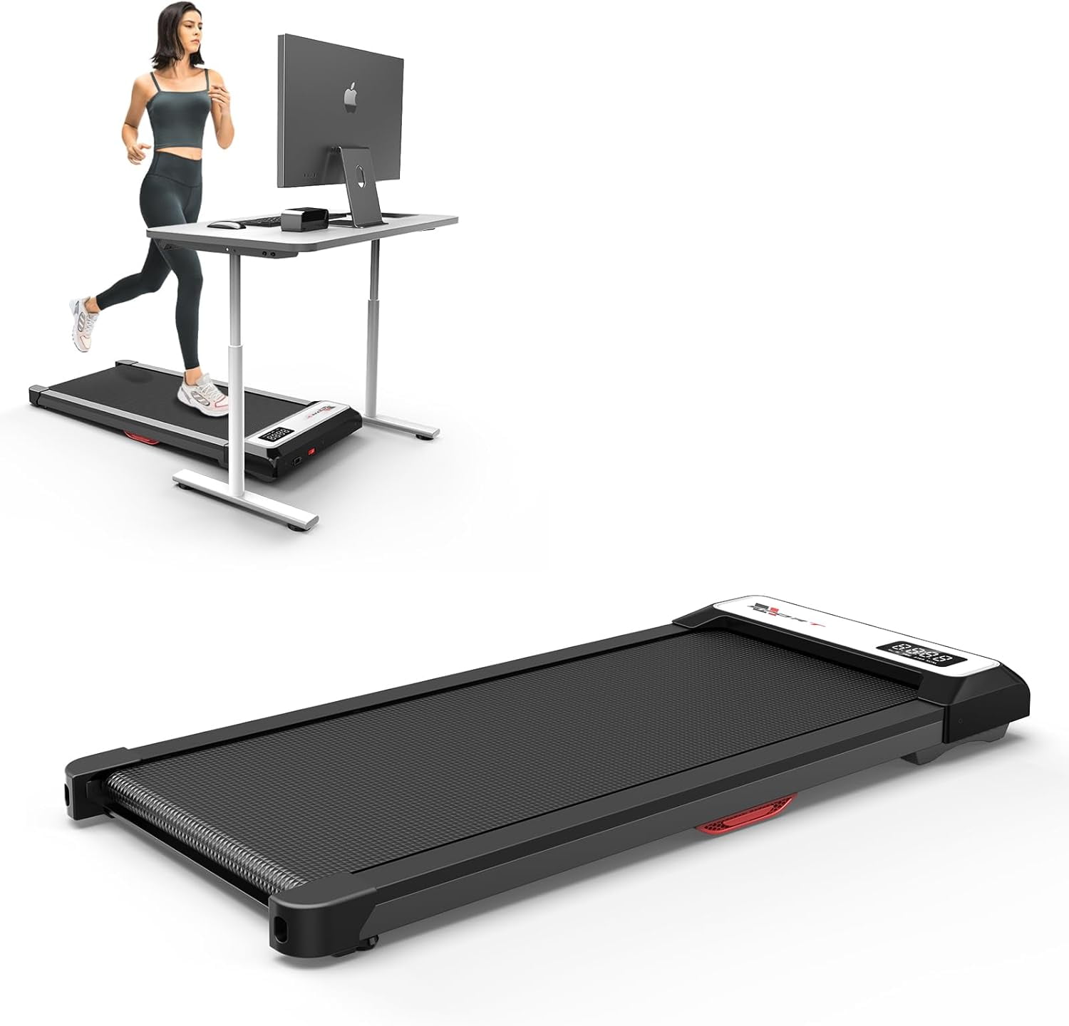 [Voice Control] Walking Pad Treadmill 300 lb Capacity, Desk Treadmill ...