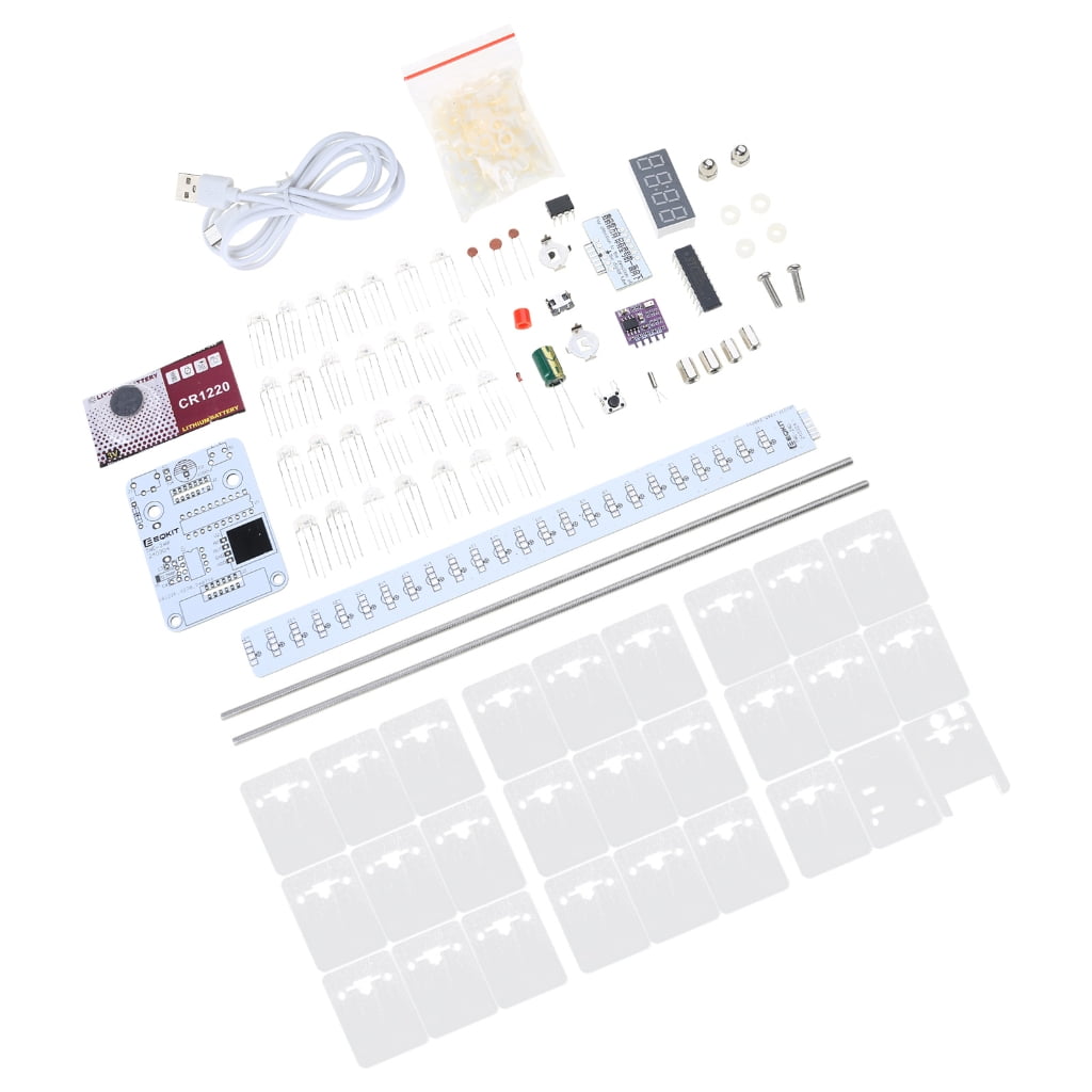 Voice Controlled LED Music Spectrum Tower Set Multicolor Auditory ...