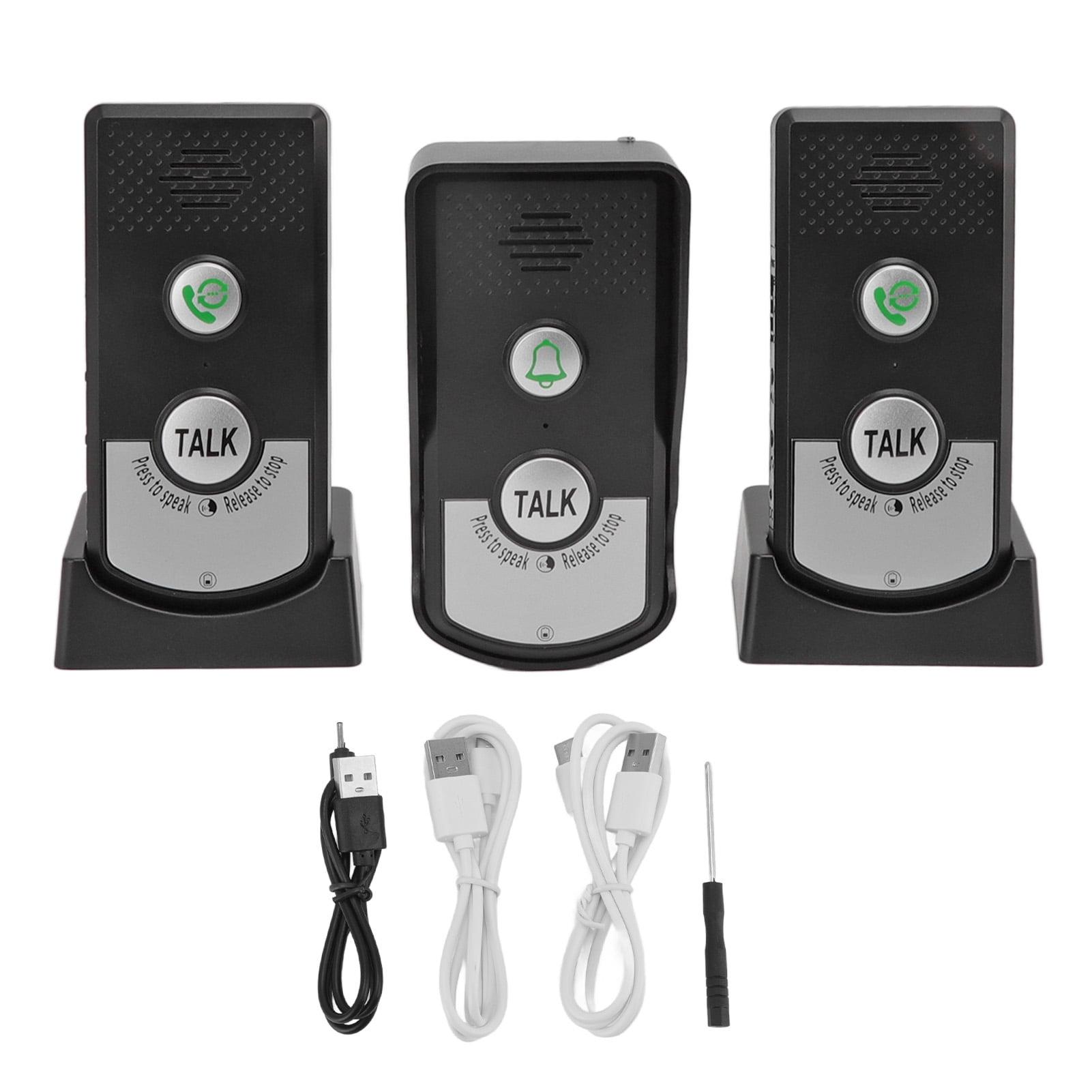 Voice Intercom Doorbell Usb Charging Home Intelligent 1000m Long ...