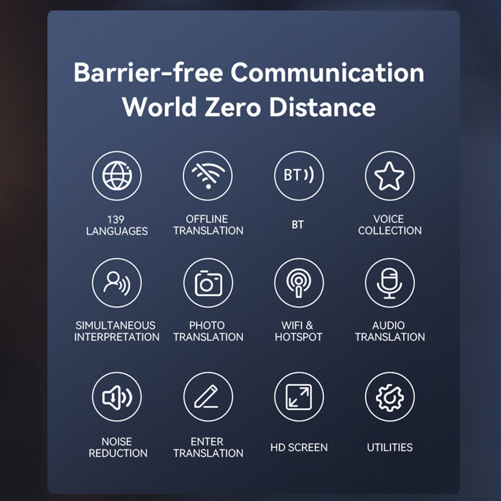 Voice Language Translator Device Portable Voice Interpreter In 139 ...