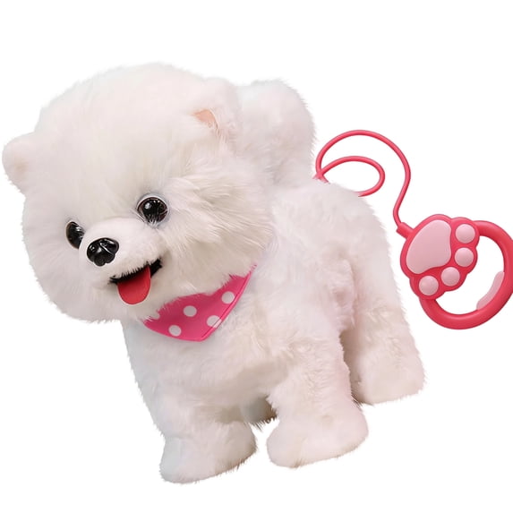 Easy to Operate Kids Electric Plush Toy Dog with Walking Barking and ...