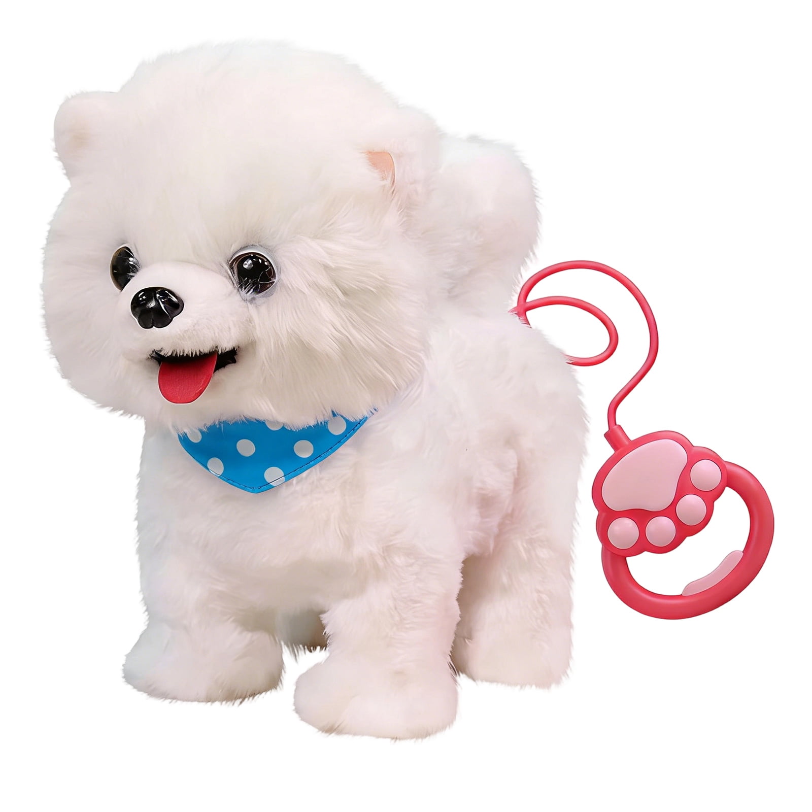 Voice Learning Electric Plush Toy Dog for Children That Walks Barks and ...