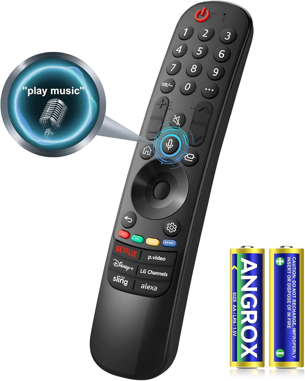 Voice Magic for LG-TV-Remote Control Replacement, for Magic Remote MR21 ...