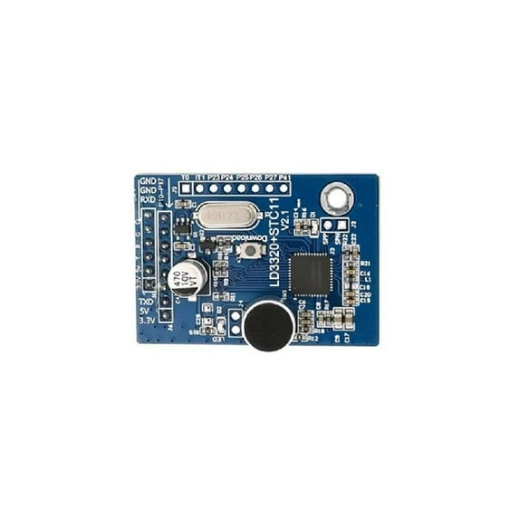 Voice Recognition Development Board LD3320 Chip Intelligent Control for ...