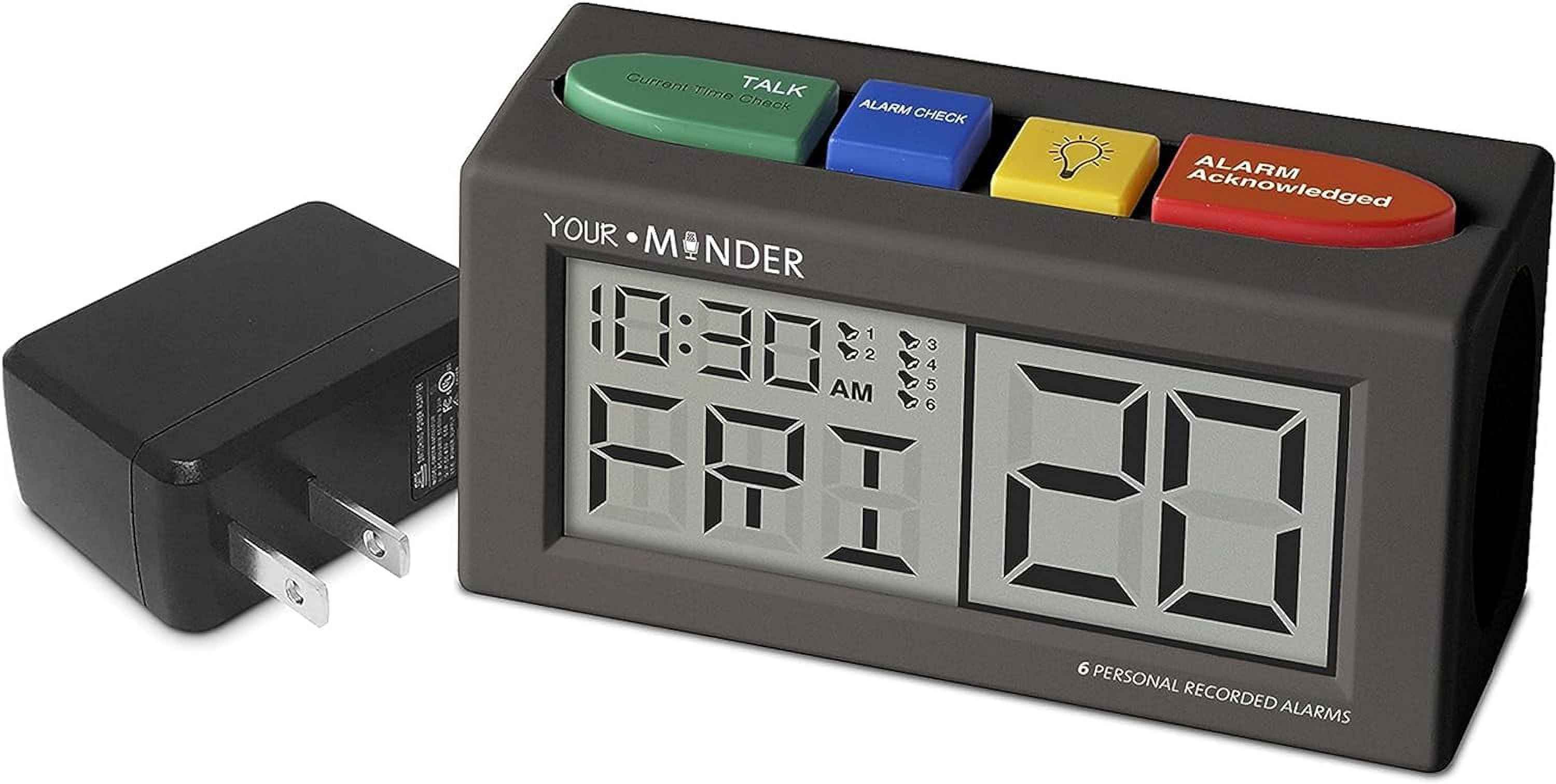 Your Voice Record and Alarm Replay Re Clock with Multiple Alarms ...