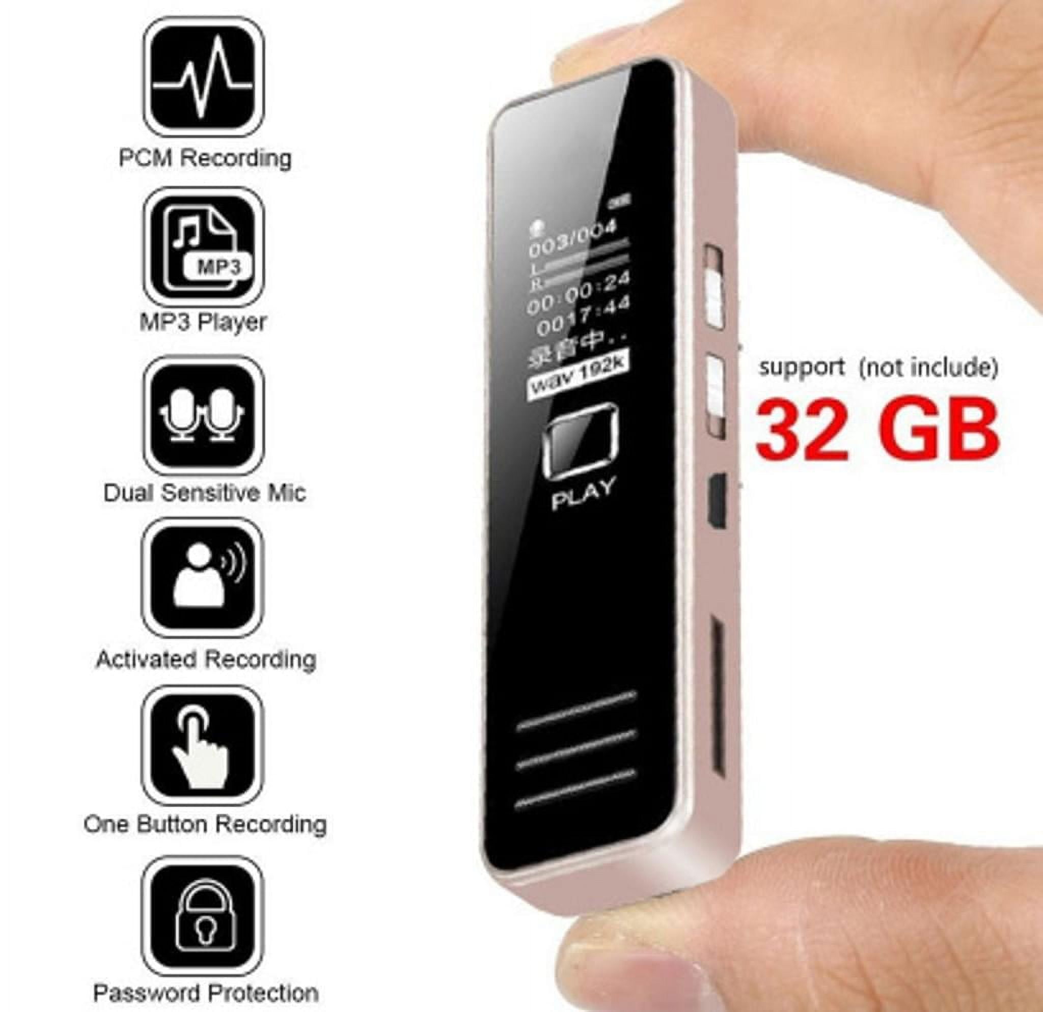 Voice Recorder, High Definition Remote Recorder for Noise Reduction ...