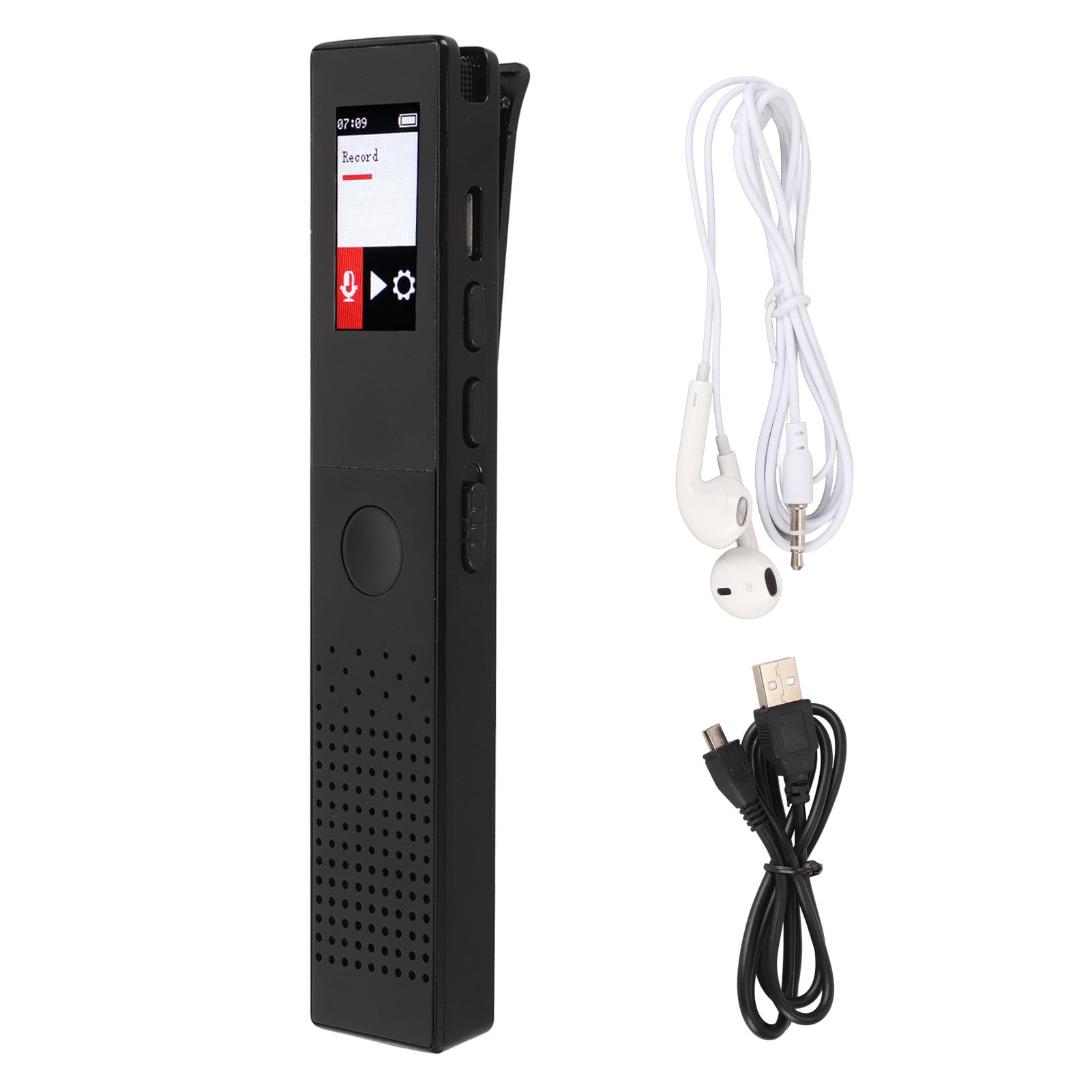 Voice Recorder Multifunction Intelligent Noise Reduction HiFi Stereo ...